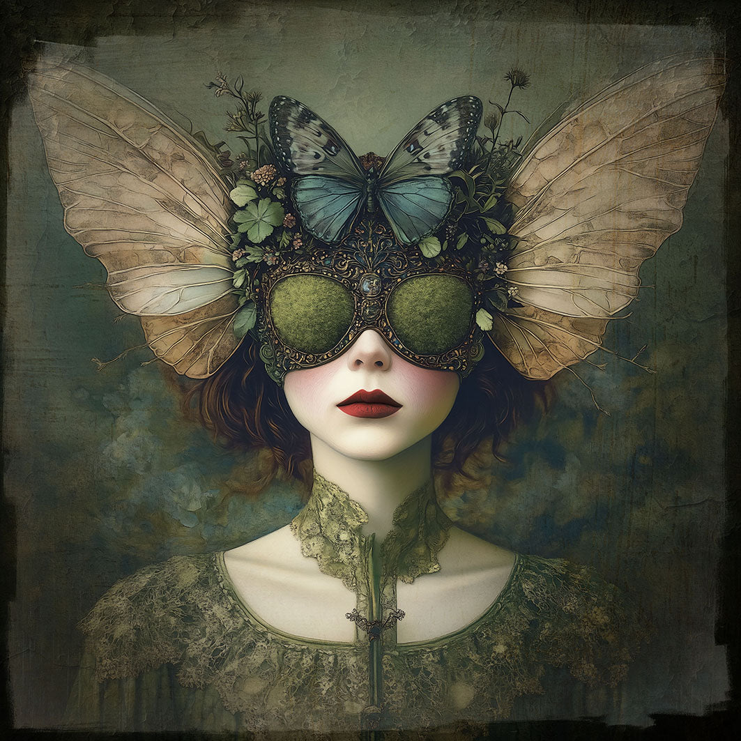 Alisa Williams - Butterfly Moss Girl – BLUE SHAKER