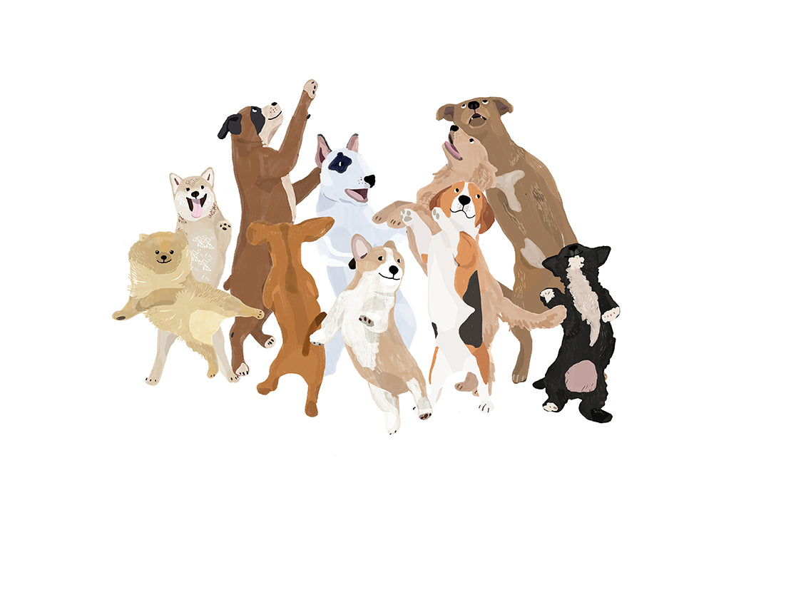 Hanna Melin - Dancing Dogs – BLUE SHAKER